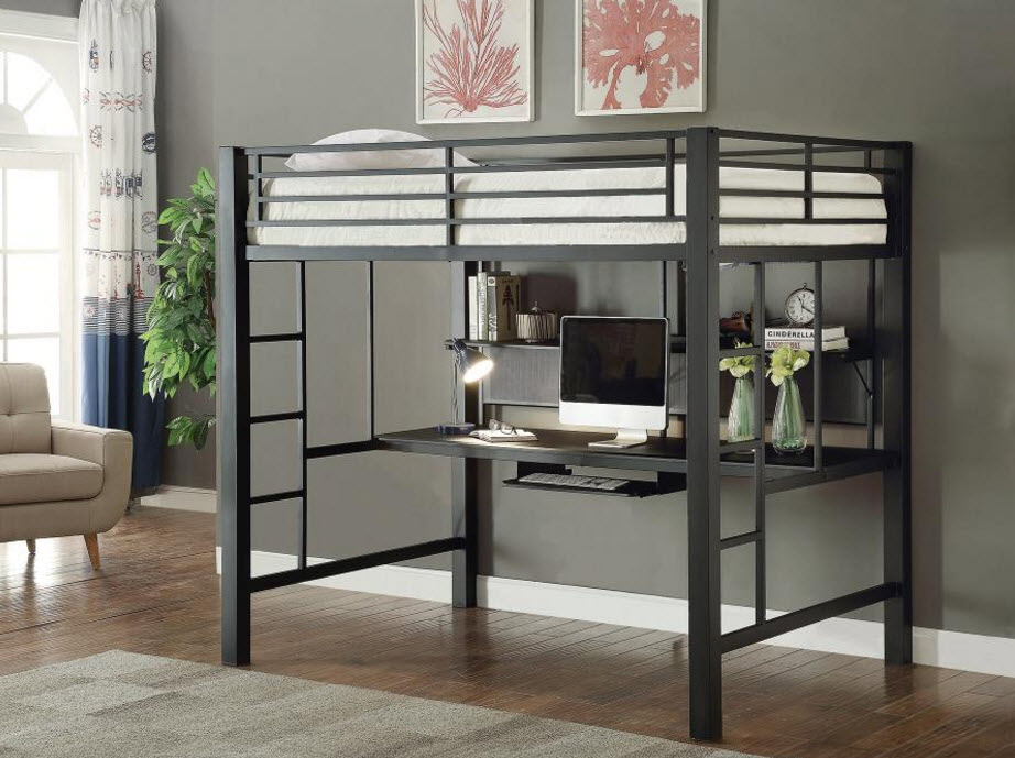 Full Workstation Loft Bed